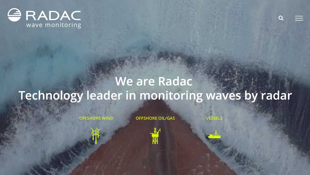 Radac Wave Monitoring Radar - Robust sensor suited for offshore